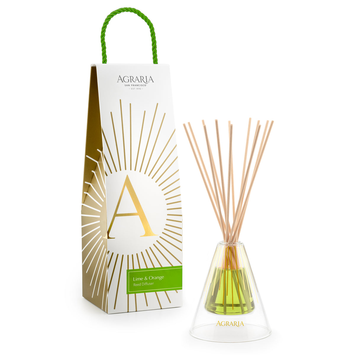 Lime & Orange Reed Diffuser | Agraria San Francisco