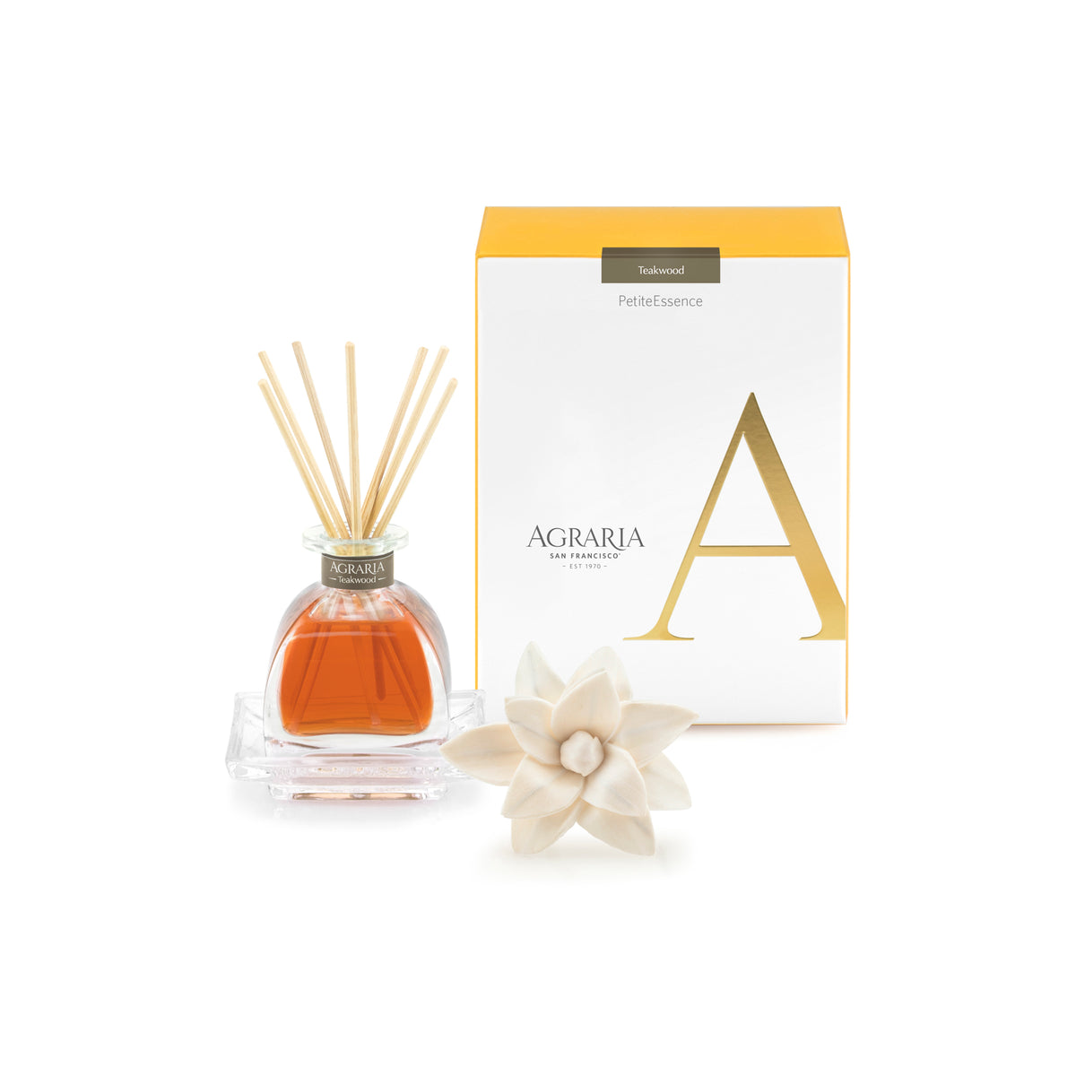 Teakwood Essential Oil Diffuser Duo | Agraria San Francisco