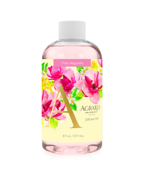 Pink Magnolia Diffuser Essential Oil Refill | Agraria San Francisco