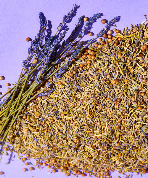 Lavender and Rosemary Crystal Potpourri Bowl | Agraria San Francisco